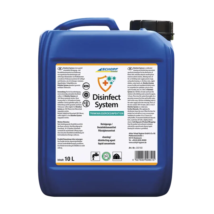 Disinfect System " Drinking water disinfection & pipe cleaning