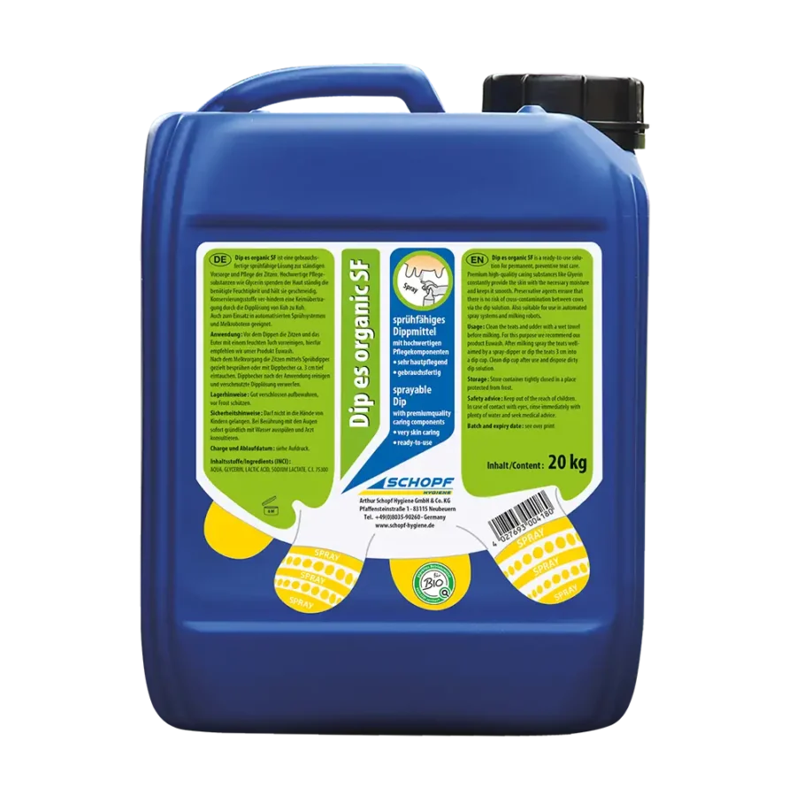 Dip es organic SF " Organic, film-forming & germ-reducing